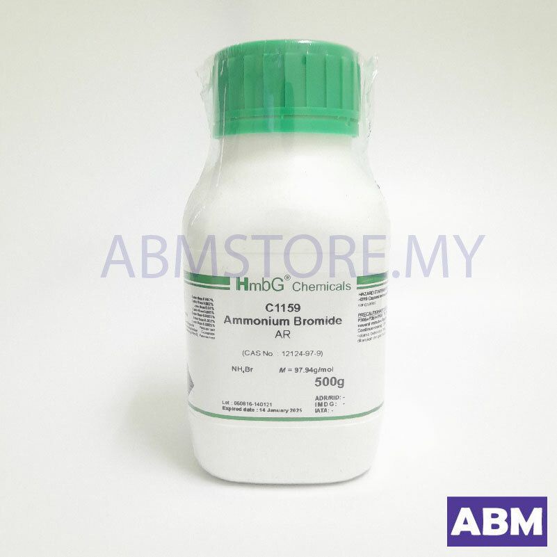 Ammonium Bromide AR, HmbG (500g) | Shopee Malaysia