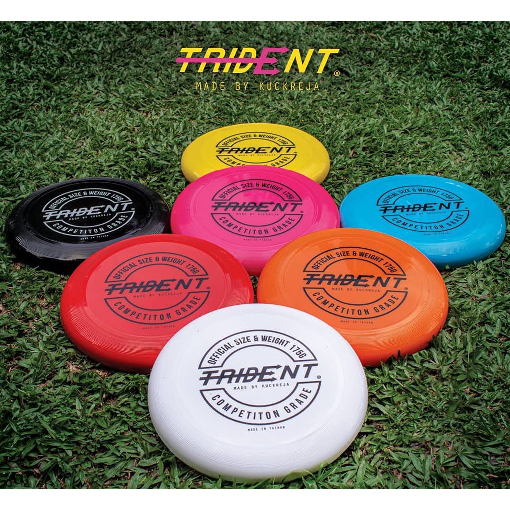 📢 [ Ready Stock ] 📢 TRIDENT Frisbee Disc 175g Competition Grade 💯 ...