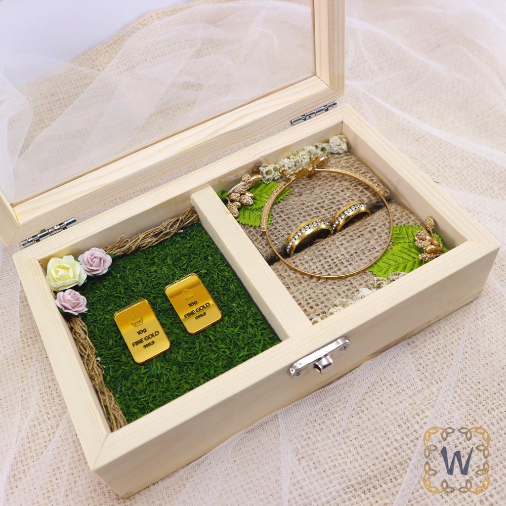 Rustic DOWRY BOX ACRYLIC BOX DOWRY BOX ACRYLIC DOWRY BOX RUSTIC DOWRY ...