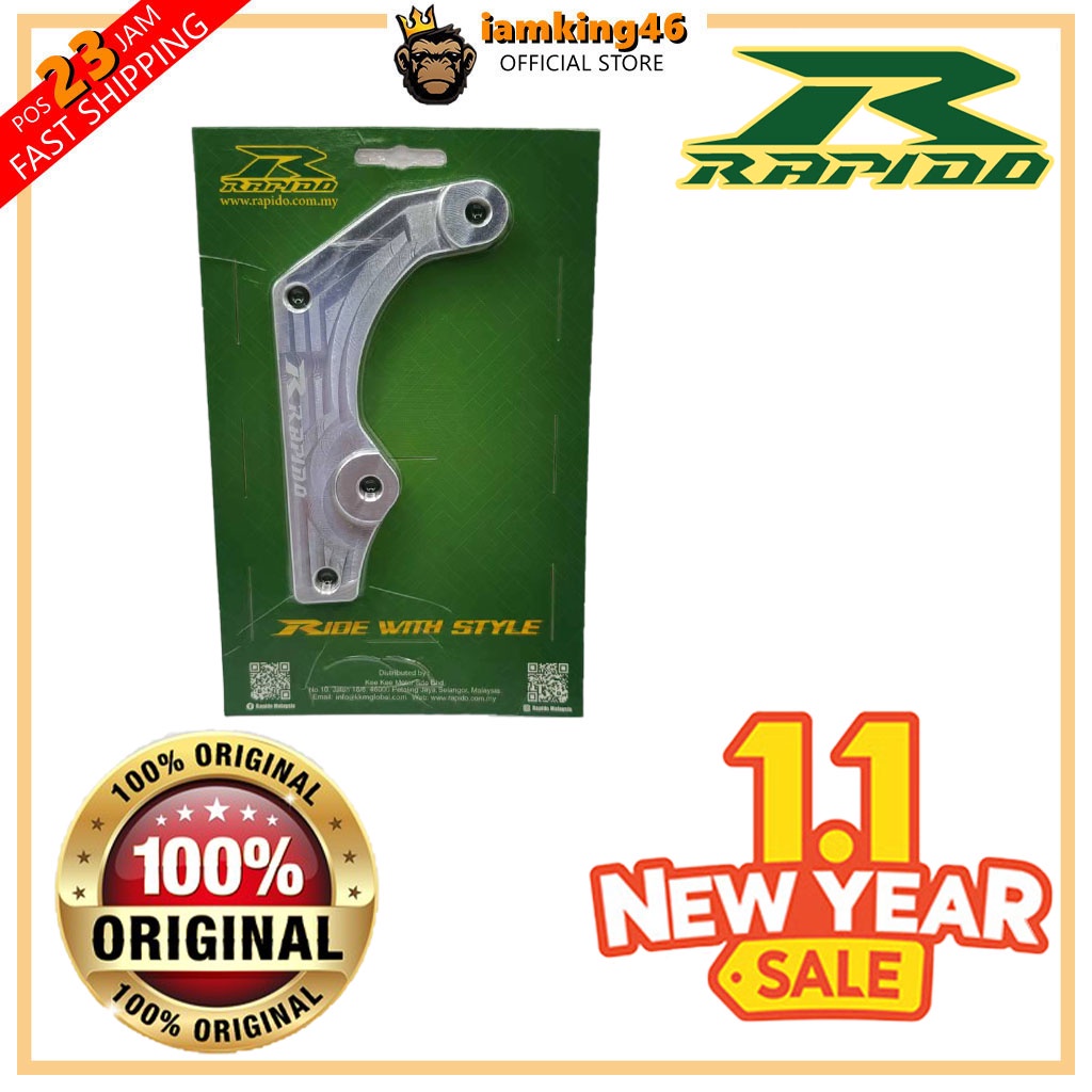 FRONT CALIPER BREMBO FRONT CALIPER NISSIN BRACKET SYM VF3I 2 POT P34 ...