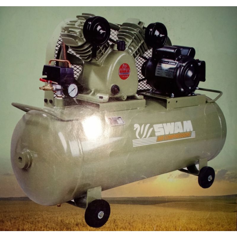 Air Compressor 2HP Belting Type SWAM | Shopee Malaysia