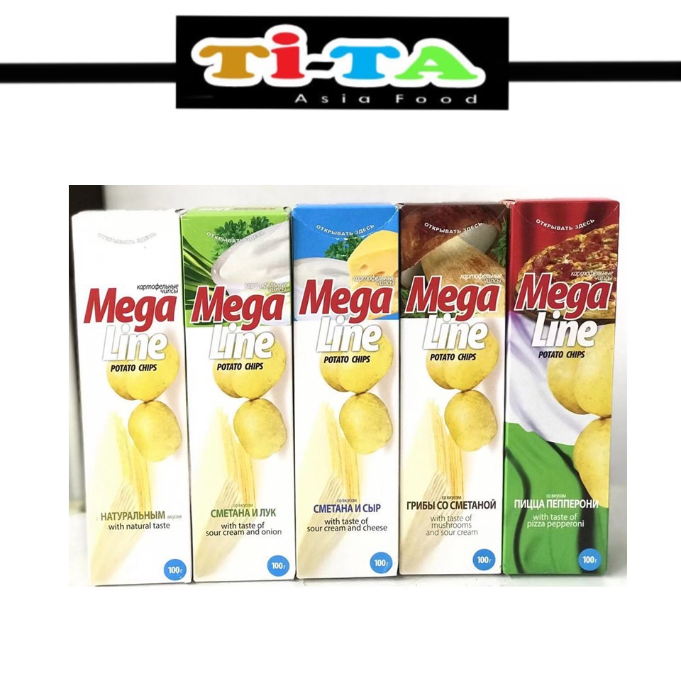 Tita MegaLine Potato Chips 100G | Shopee Malaysia