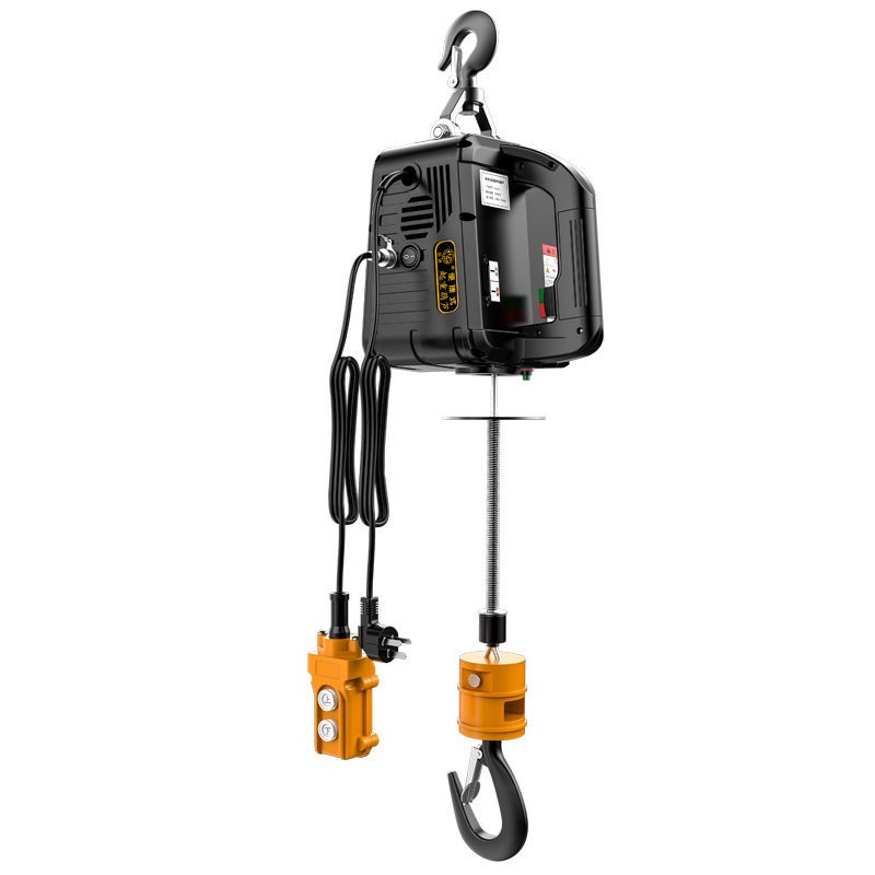Portable Micro Electric Hoist Wireless Remote Control 220V Small Crane ...