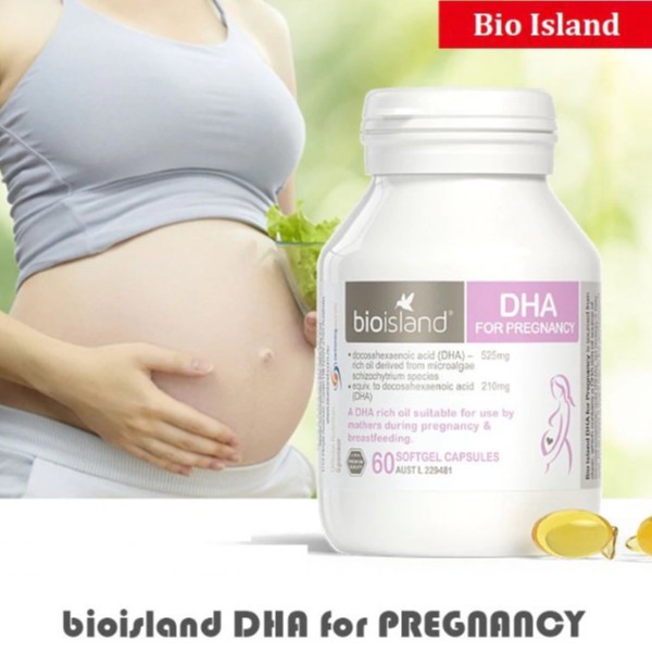 Bio Island DHA Pregnancy 60 60 capsules | Shopee Malaysia