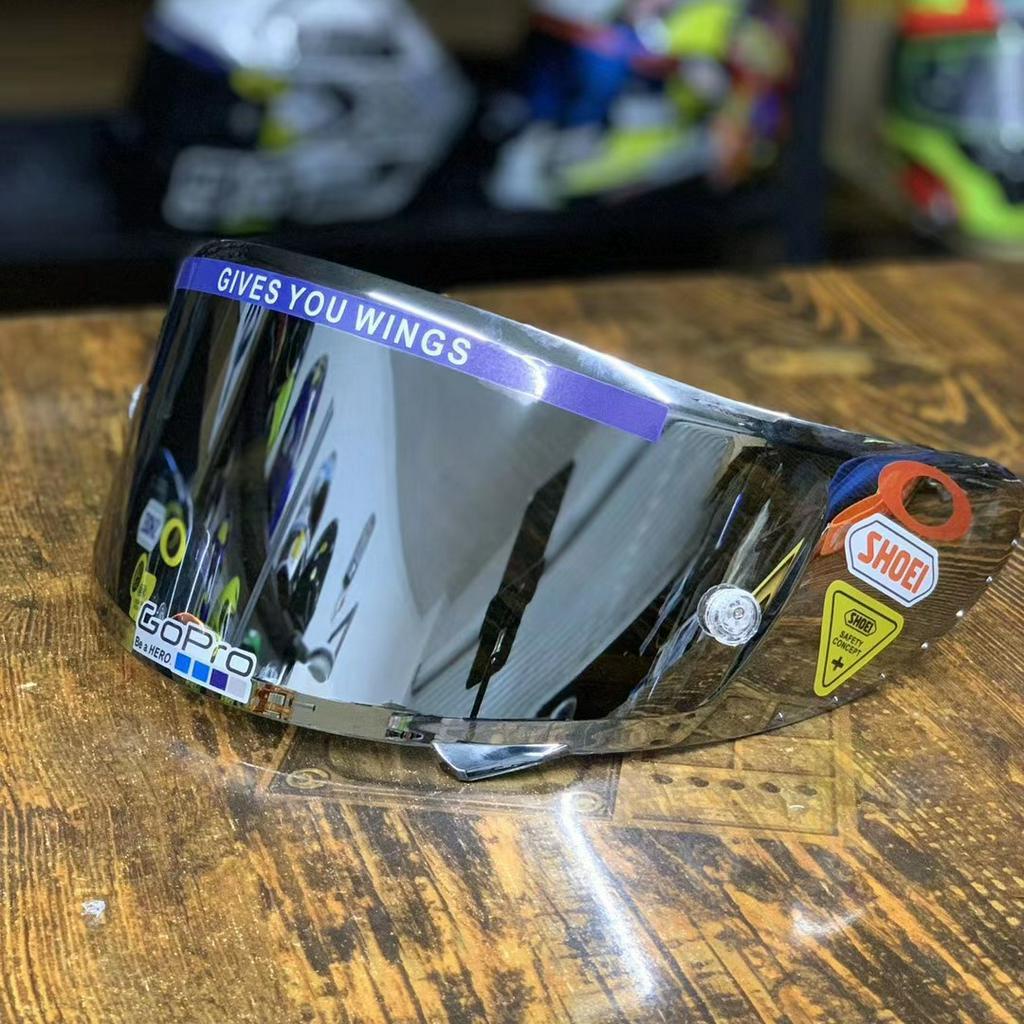 SHOEI X14 Helmet SHOEI Silver 65th Anniversary YAMAHA R1M Cross Country ...