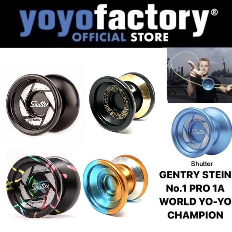 YOYOFACTORY Shutter YoYo Gentry Stein World Champion | Shopee Malaysia