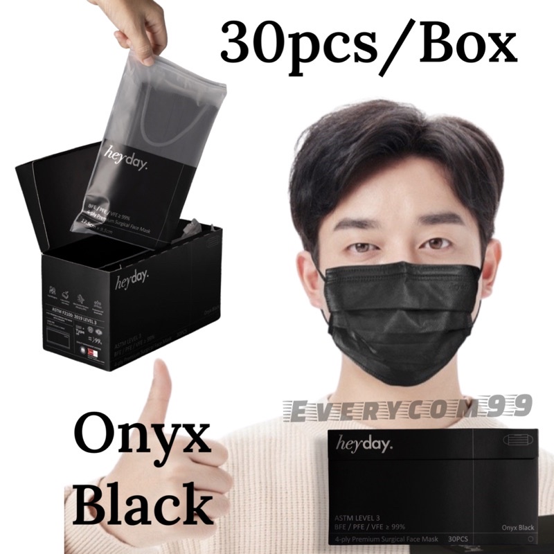 Heyday (Mask On)Malaysia- 4 ply Surgical Face Mask 10pcs/ 30pcs ...