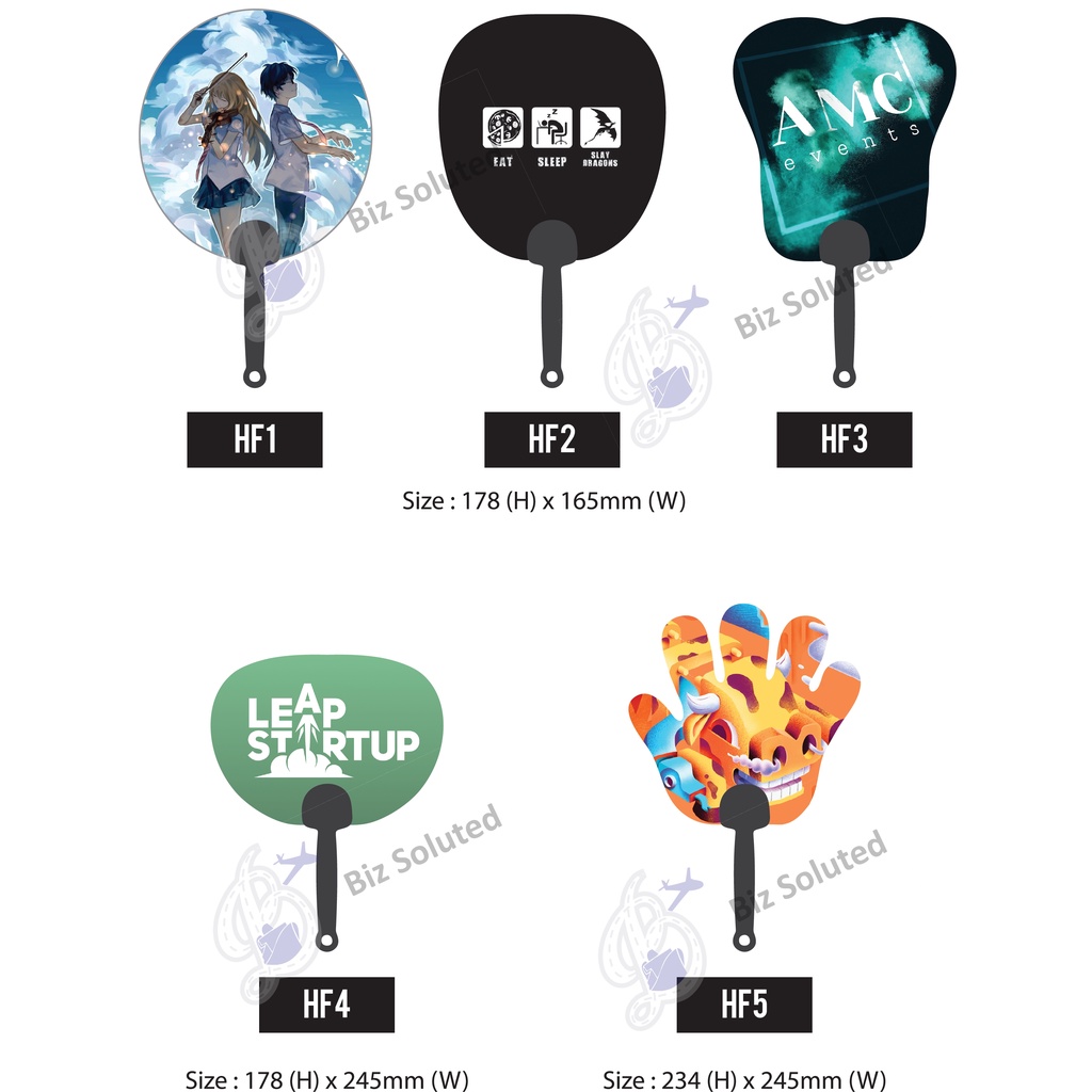 [OTHERS] [PRINTING] [PRE-ORDER] Customize Artcard Hand Fan Printing ...