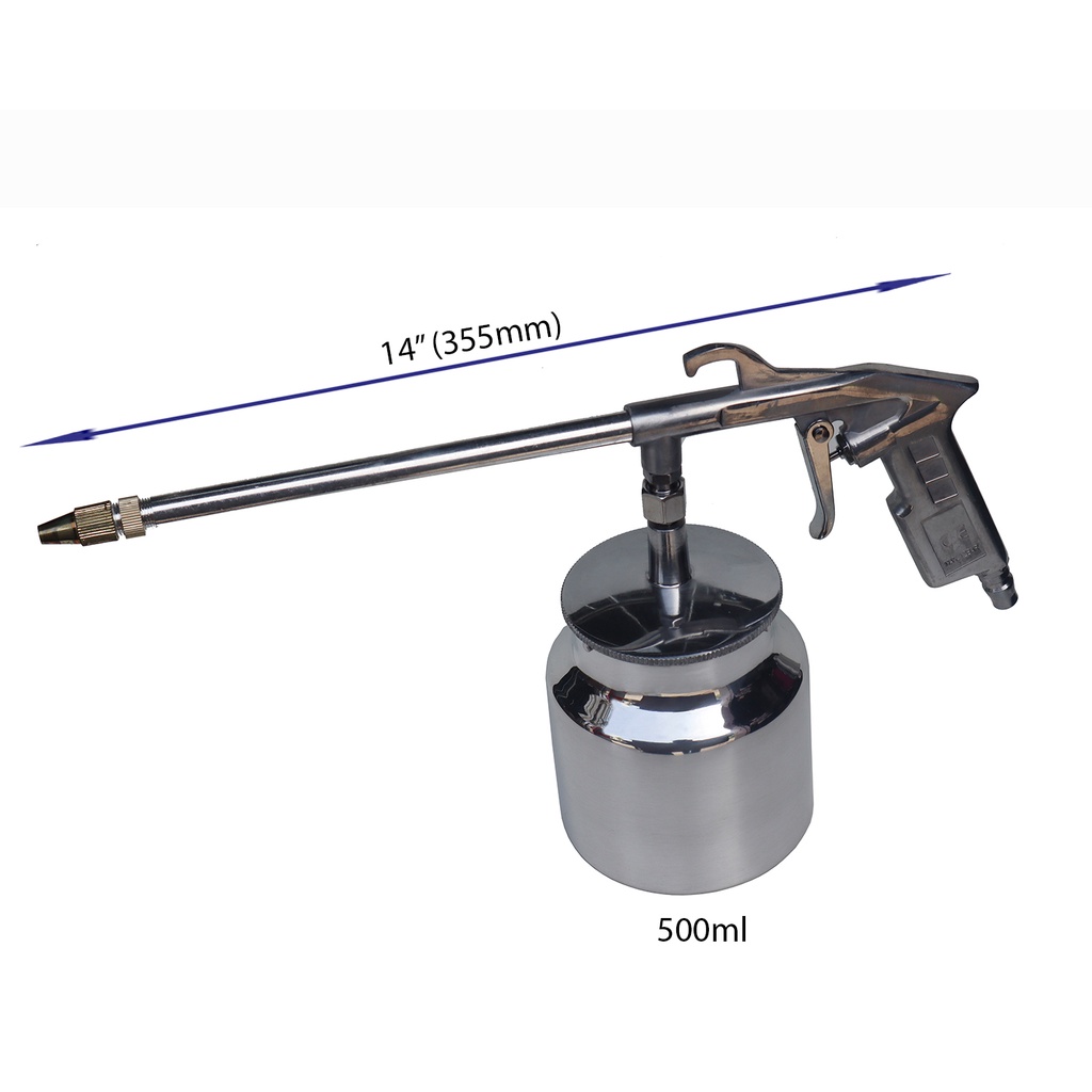 Oil Paint Dispensing Sprayer Gun Fully Aluminium Pneumatic Air ...