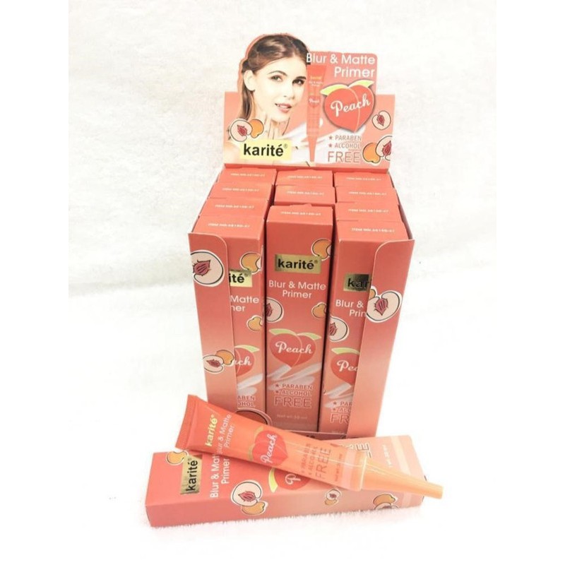 **New Arrival** 🤩 Karite Peach Blur & Matte Primer Paraben Alcohol FREE ...