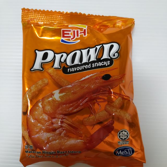 28packs x 6gm Prawn flavor Snack Malaysian Snack Rasa Udang Makanan ...