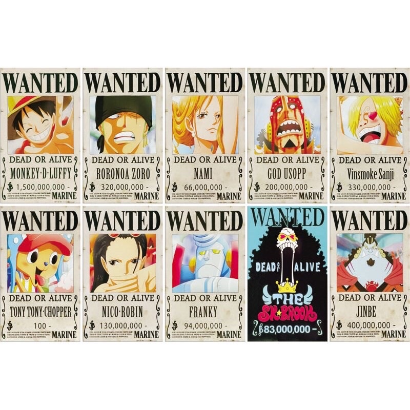 1000 Pcs One Piece Wanted Puzzle | Shopee Malaysia