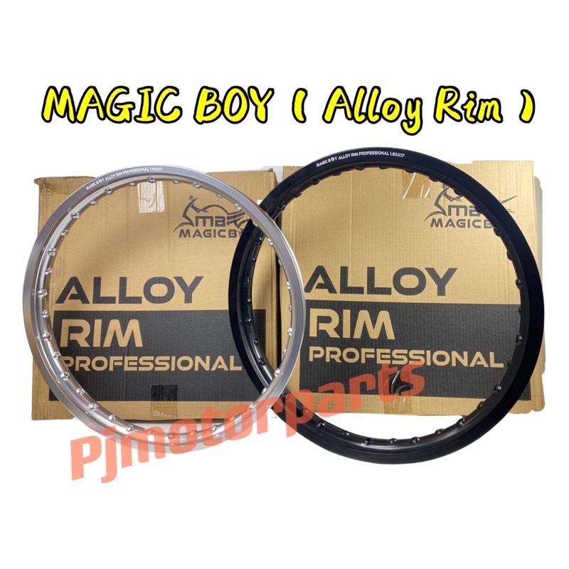 140x17 / 160x17 Alloy Rim (Original Magic Boy) 1.40 1.60 x 17 (17 Inci ...