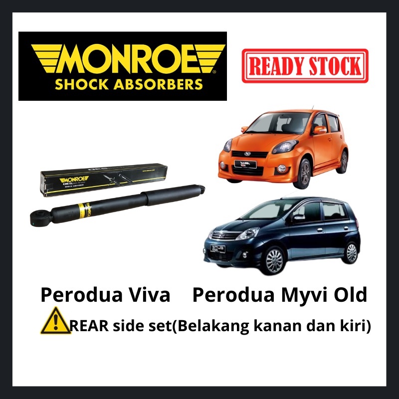 MONROE REAR Shock Absorber Perodua Myvi OLD 2005-2011 Perodua Viva ...