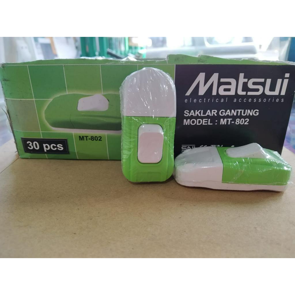 Matsui ON OFF Hanging Switch 1 Way Switch MT-802 SNI | Shopee Malaysia