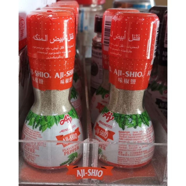 Aji-Shio Pepper and Black Pepper 80g | Shopee Malaysia