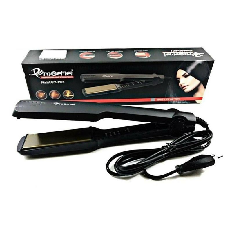 GM2995 GEEMY HAIR STRAIGHTENER IRON RAMBUT | Shopee Malaysia