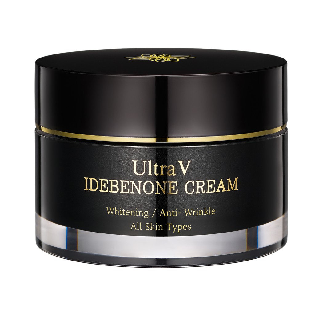 Ultra V IDEBENONE Cream, Whitening and Wrinkle Care, Korea Beauty, All ...