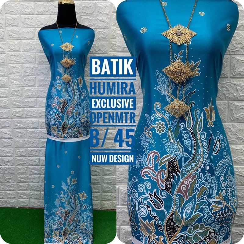 Batik Humaira(Royal Silk Exclusive)Open Mtr Dan Seragam | Shopee Malaysia