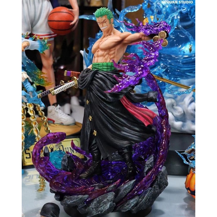 NeiJuan Studio - One Piece Ghost Island Roronoa Zoro One Piece Resin ...