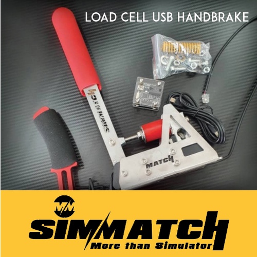🔥SHIP FROM KL🔥 64Bit PC USB Handbrake Simulator load cell Hand brake ...