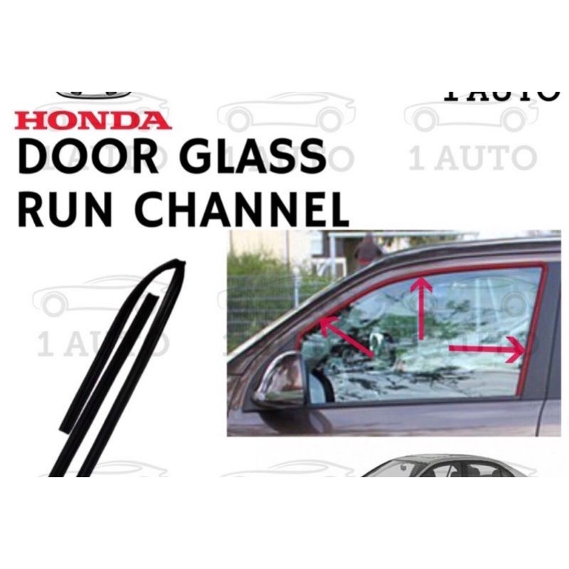 Honda city SEL GD6 GD8 door window rubber | Shopee Malaysia