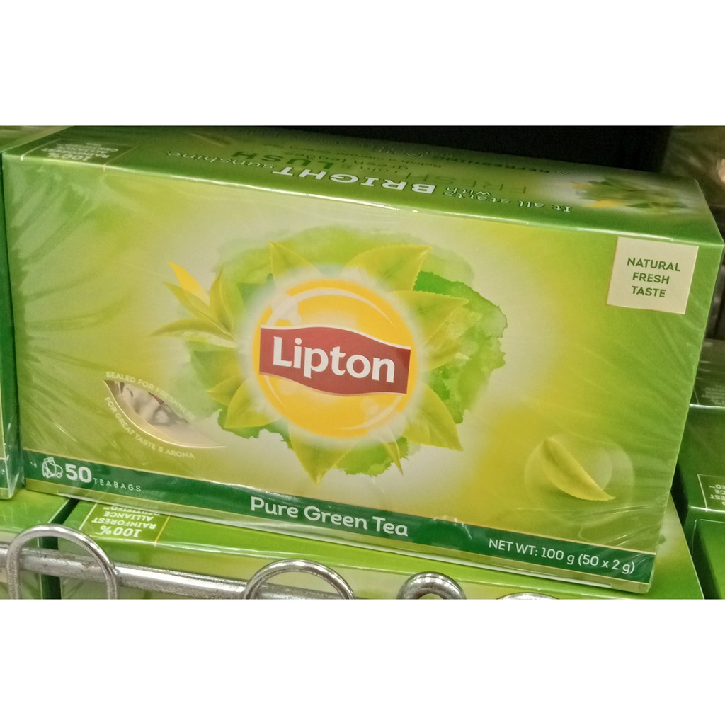 Lipton Pure Green Tea (50x 2g) | Shopee Malaysia