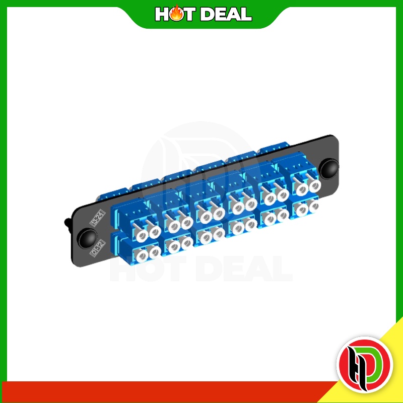 Hotdeal Commscope 1000-Type Adapter Pack with 12 LC duplex SM adapters ...