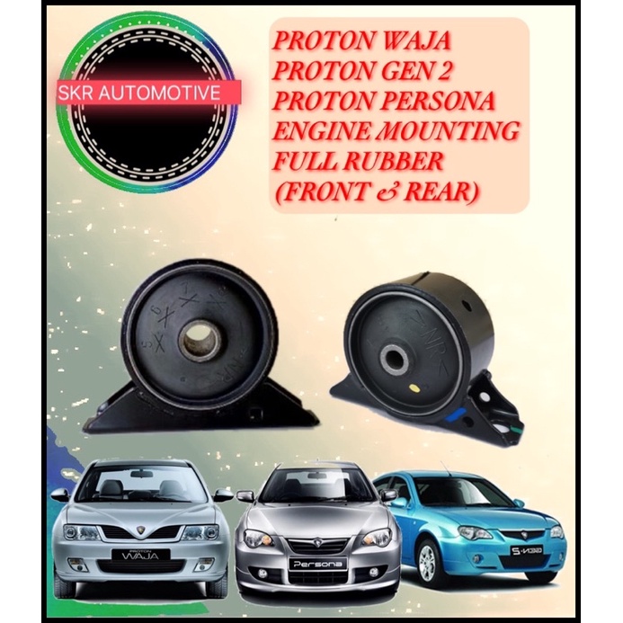 PROTON WAJA,GEN2,PERSONA ENGINE MOUNTING FULL RUBBER (RACING) | Shopee ...