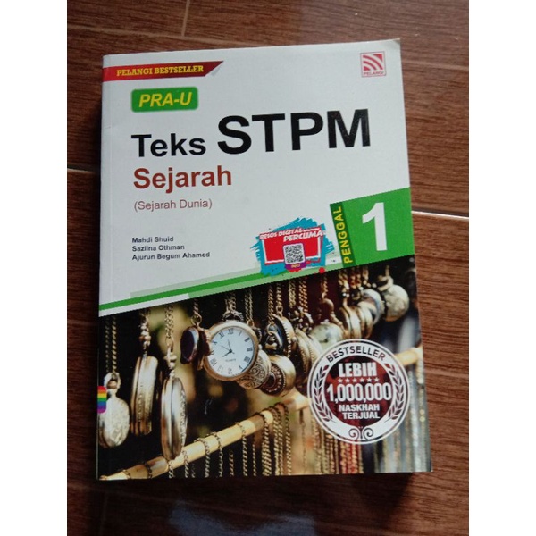 Buku Pra U Teks STPM Sejarah (Sejarah Dunia) Penggal 1 | Shopee Malaysia