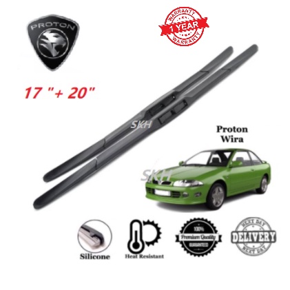 🔥WIPER🔥 Japan Silicone Wiper (17''+20'') For PROTON WIRA | Shopee Malaysia