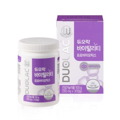 [Duolac] Vitality Probiotic 350 mg x 30 capsules (30 days) | probiotics ...