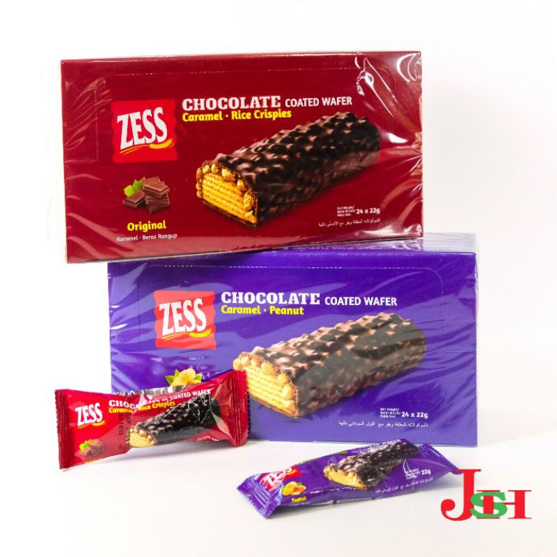 ZESS CHOCOLATE COATED WAFER 24x22G | Shopee Malaysia