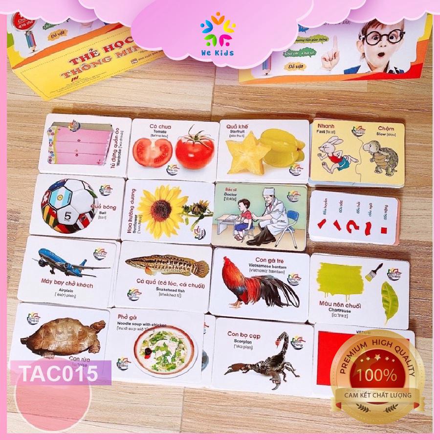 Smart Learning Card For Children 16 Topics 416 Bilingual Cards Increase ...