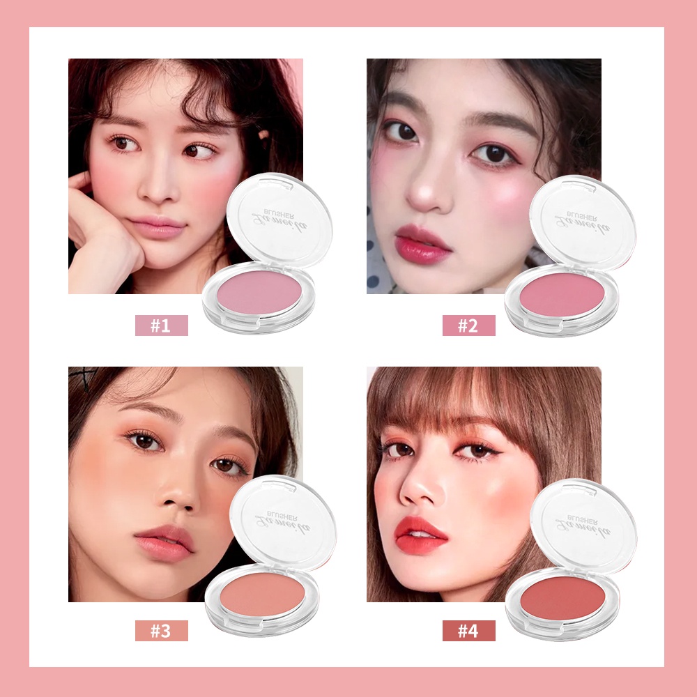 Lamelia Mineral Blusher Palette - 6 Colours | Shopee Malaysia