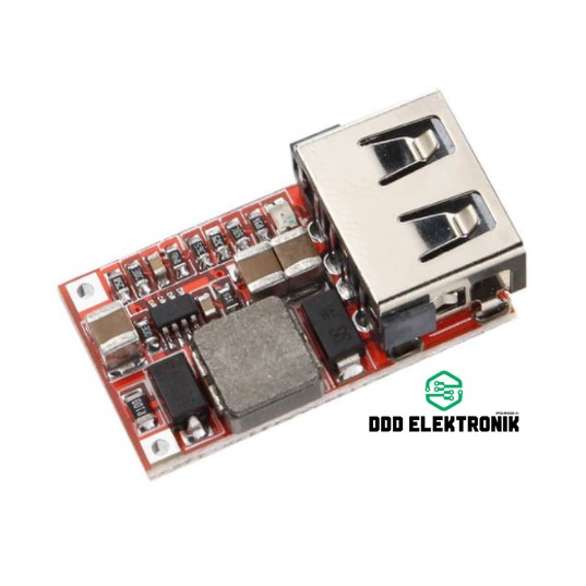 DC-DC Buck Step Down Module 6-24V 12V/24V to 5V 3A USB Charger Module ...