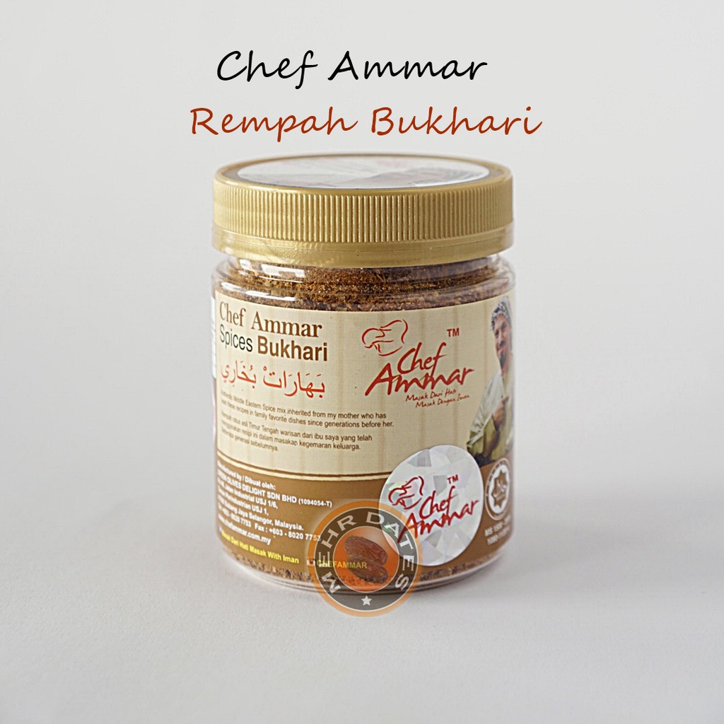 Rempah Nasi Arab Chef Ammar Rempah Bukhari/ Spice Bukhari .(140g ...