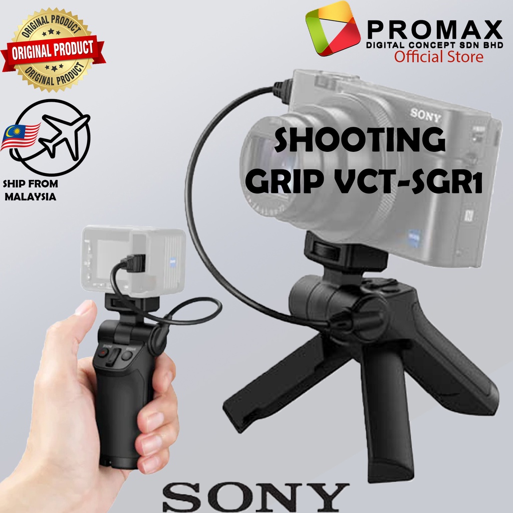 READY STOCK!! Sony VCT-SGR1 Shooting Grip 100% Original Sony Malaysia | Shopee Malaysia