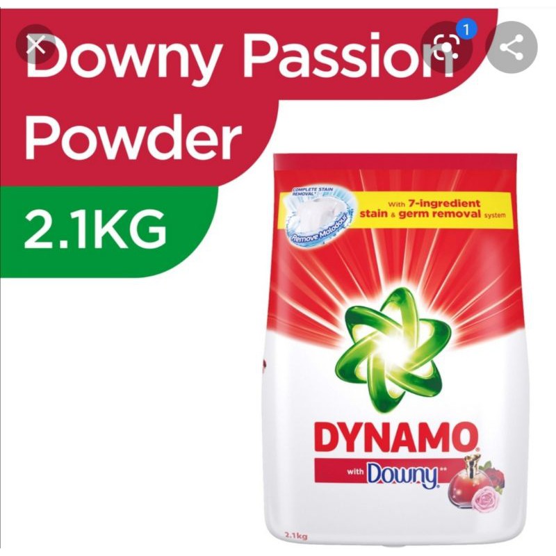 Dynamo Genuine Downy Passion Laundry Powder 2kg | Shopee Malaysia