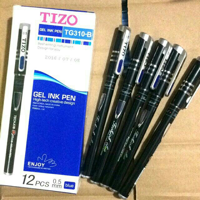 Tizo tg310 ballpoint pen (blue ink) | Shopee Malaysia