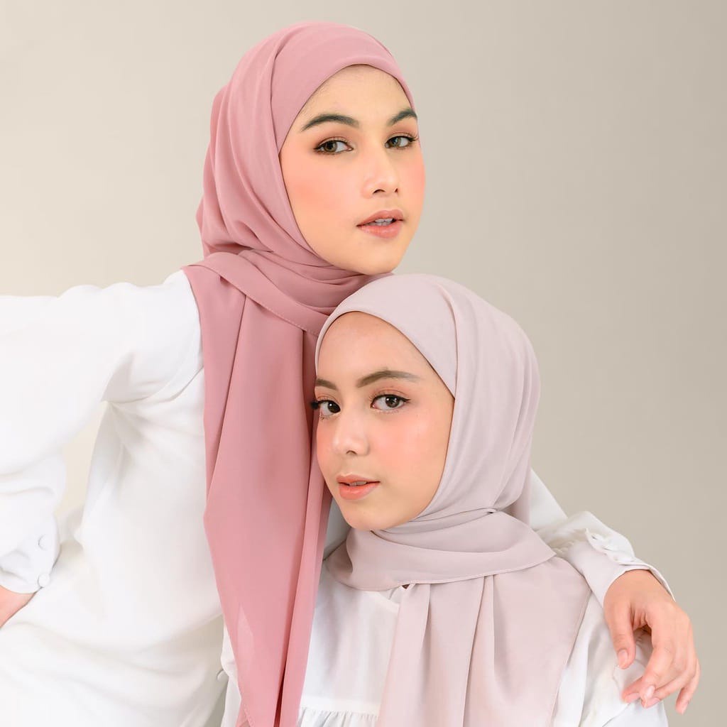 LInstant Rectangular Hijab Inner 2 Layer Triangle Hijab Inner ceruty ...