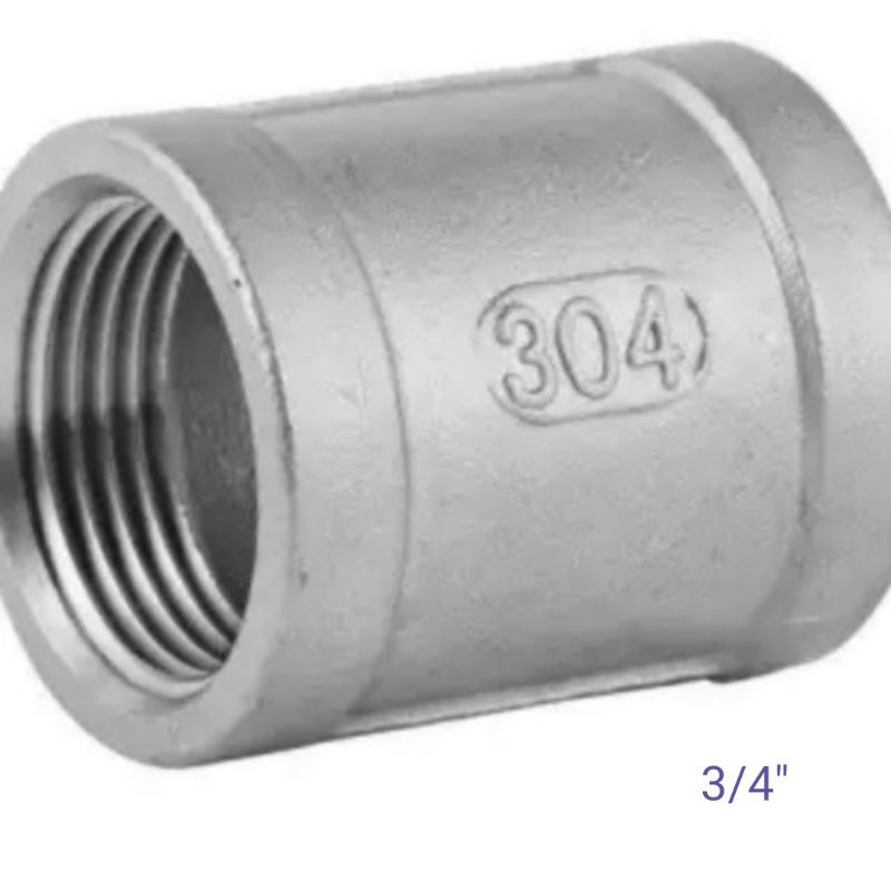 Stainless Steel SUS304 Socket Pipe Fitting (3/4" ) | Shopee Malaysia