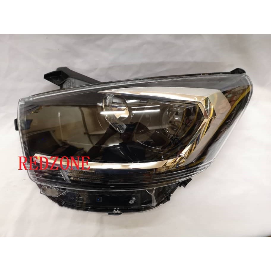 (BRAND DEPO) PERODUA AXIA SE 2017 ADVANCE HEAD LAMP FRONT LIGHT LAMPU ...