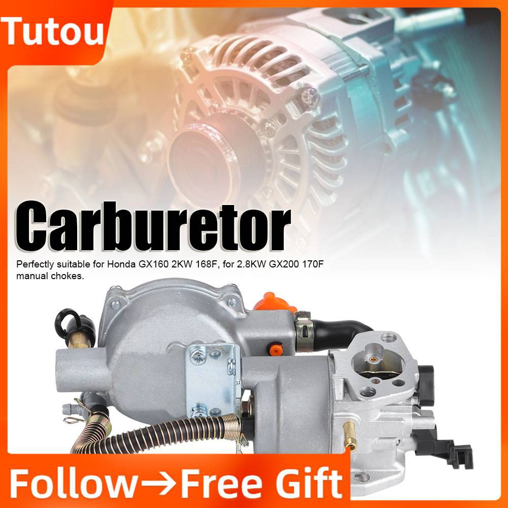 [READY STOCK] Generator Dual Fuel Carburetor LPG NG Conversion Kit for ...