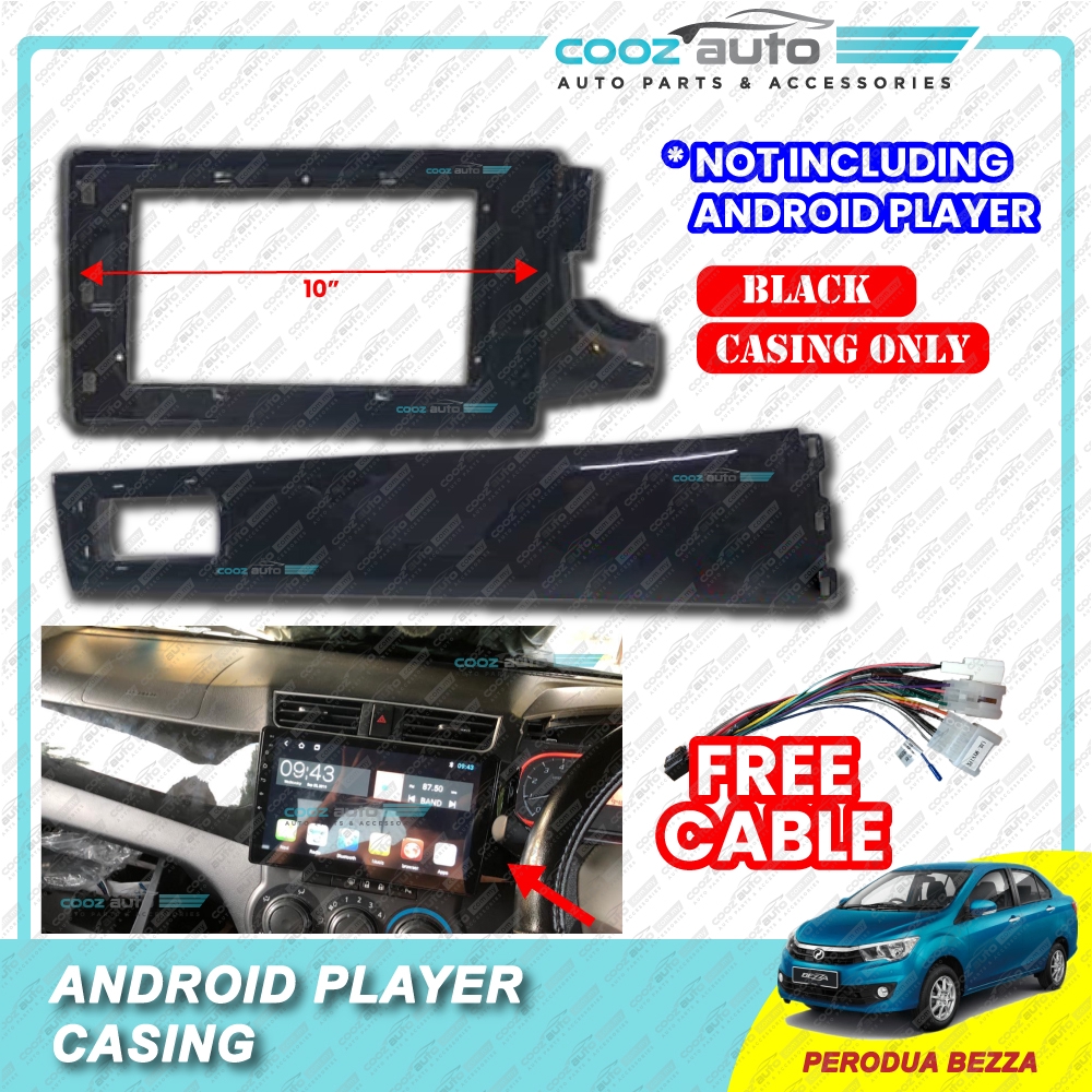 Perodua Bezza Type A Dashboard Audio Android Player Radio FM Casing ...