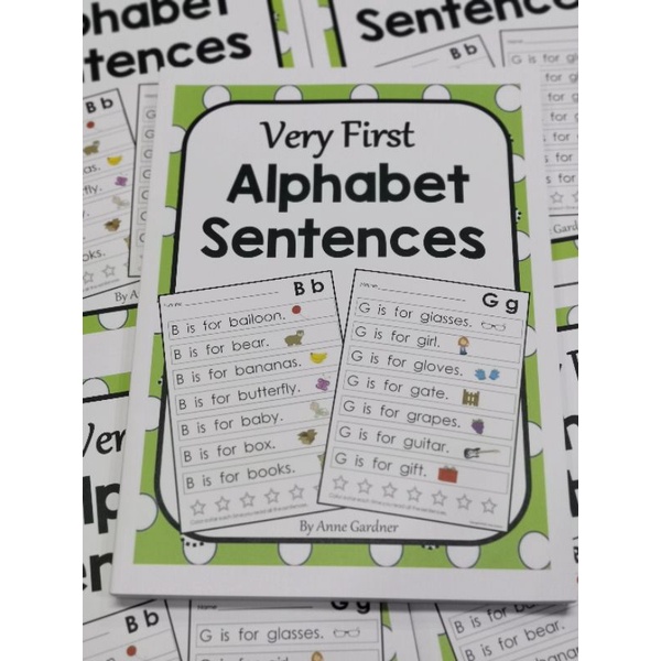 Very First Alphabet Sentence | Shopee Malaysia