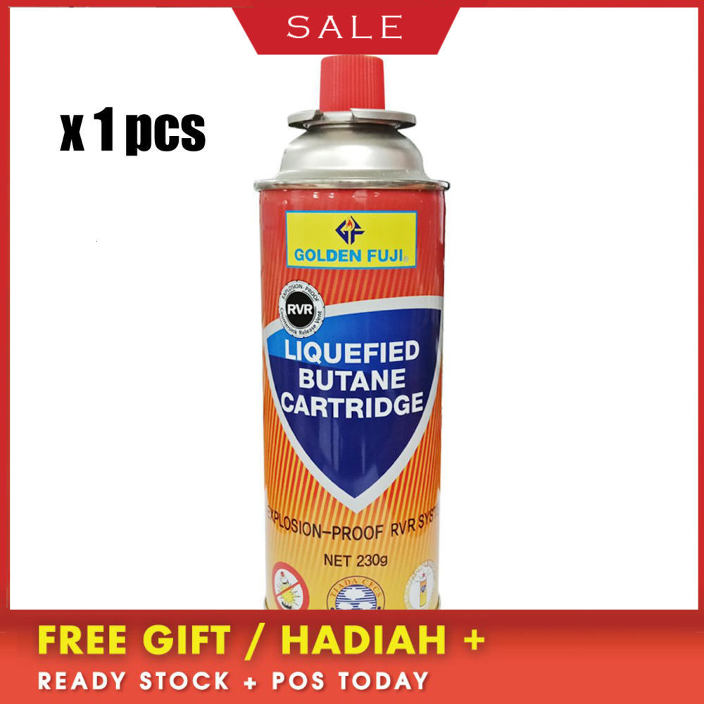 FUJI BUTANE GAS CARTRIDGE PORTABLE GOLDEN BUTANE GAS STOVE OUTER ...
