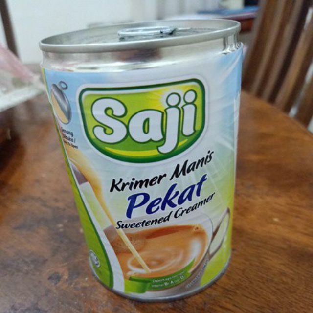 Susu krimer manis pekat sweetened creamer jenama Saji | Shopee Malaysia