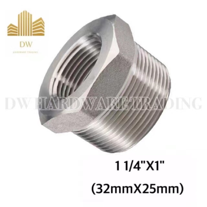 🔥Ready Stock🔥Stainless Steel Hex Bushing/ Reducing Bush/ Stainless ...
