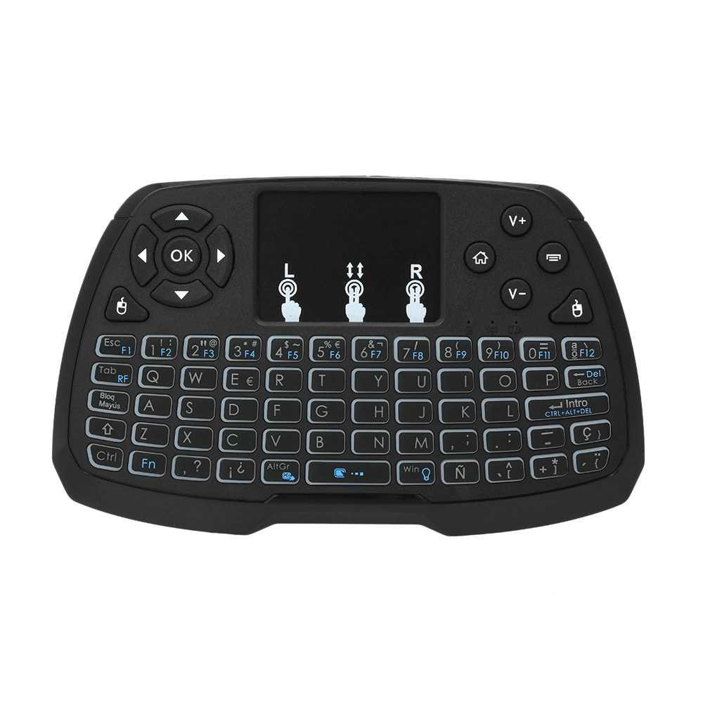 Spanish Version Backlit 2.4GHz Wireless Keyboard (Es) | Shopee Malaysia